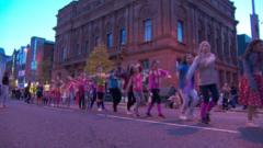 Hundreds perform in Northern Ireland Culture Night - BBC News