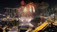 New Year celebrations: Global festivities welcome 2017 - BBC News