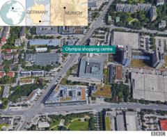Munich shooting: Manhunt after deadly attack at shopping centre - BBC News