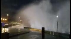 In pictures: Storm Eleanor - BBC News