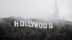 LA snow dusts Hollywood sign as winter storm tightens grip - BBC News