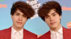 TikTok twins charged over bank robbery 'prank' - BBC News