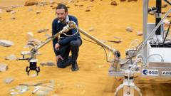 Mars rover aims to grab a piece of history - BBC News