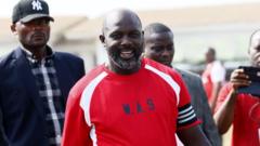 George Weah: Footballer-turned-president faces his toughest challenge ...