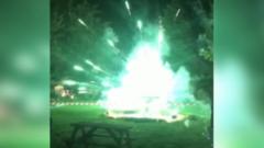 Firework packaging should show graphic injuries, doctors say - BBC News