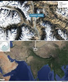 Galwan Valley: China and India clash on freezing and inhospitable ...