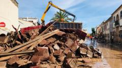 Majorca floods: Scenes of hell on an island paradise - BBC News