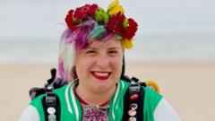 Musician with cerebral palsy creates single with his eyes - BBC News