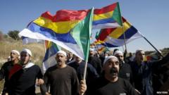 Syria's Druze under threat as conflict spreads - BBC News