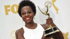 Viola Davis' emotional acceptance speech - BBC News