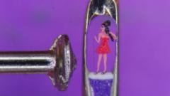 David A Lindon's micro art masterpieces sell for £90,000 - BBC News
