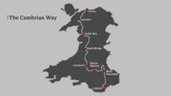 Cambrian Way: Walking trail from north to south Wales recognised - BBC News