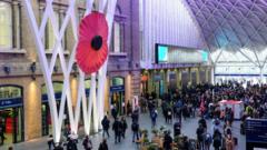 Rail strike date moved over London Poppy Day clash - BBC News