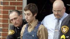 Ohio suspect TJ Lane faces juvenile murder charges - BBC News