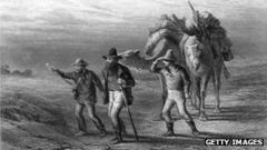 Cull and drought hit feral camels - BBC News