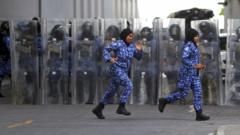 Maldives arrests former president - BBC News