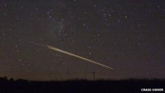 'Meteor' sightings across Scotland prompt 999 calls - BBC News