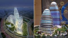 Why China loves to build copycat towns - BBC News