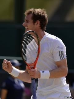 In pictures: Murraymania strikes for Wimbledon final - BBC News