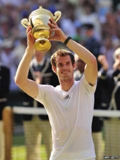 In pictures: Murraymania strikes for Wimbledon final - BBC News