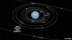 Nasa's Hubble telescope discovers new Neptune moon - BBC News