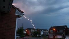 In Pictures: Stunning storms over England - BBC News