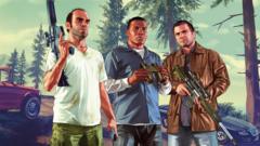 Making art from Grand Theft Auto - BBC News