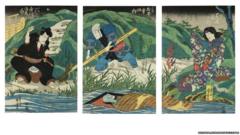 In pictures: Kabuki - Japanese Theatre Prints - BBC News