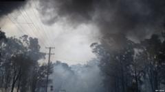 Australian bushfires: Your pictures - BBC News
