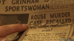 Alfred Rouse 'blazing car murder': Victim could be missing man - BBC News