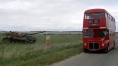 The beauty of the UK's loneliest bus stops - BBC News