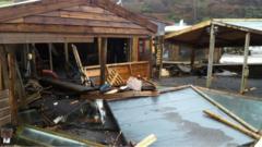 UK floods: Devon and Cornwall businesses count cost - BBC News