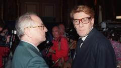 Yves Saint Laurent: Fashion on film - BBC News