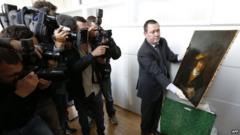 Stolen Rembrandt painting recovered after 15 years - BBC News