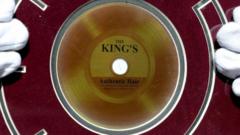 Elvis Presley's first recording sells for $300,000 - BBC News