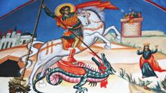 St George's Day: Who was England's patron saint? - BBC News