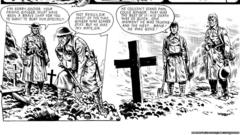 Art of War: How comic books recall World War One - BBC News