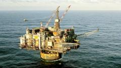 Oil firm plugs well on Ninian Central platform in North Sea - BBC News