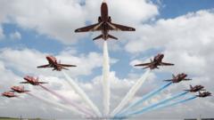 Fifty years of the Red Arrows - BBC News