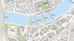 Nine Elms-to-Pimlico's £40m bridge designs unveiled - BBC News