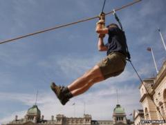 Bodyflight zip wire crash companies fined - BBC News