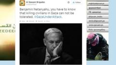 Hamas and Israel step up cyber battle for hearts and minds - BBC News