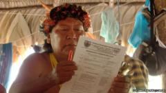 Indigenous tribe's blood returned to Brazil after decades - BBC News