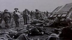 World War One: Wales' fallen honoured in Flanders - BBC News