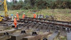 Swanage to Wareham rail line to reconnect to mainline after four ...