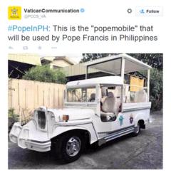 Pope Francis in the Philippines: Dancing inmates and a Jeepney ...