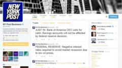 New York Post and UPI Twitter accounts hacked - BBC News