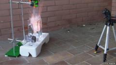 Metal explosions 'driven by charge' - BBC News