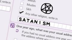 Decoding the symbols on Satan's statue - BBC News