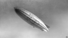A curious British airship experiment - BBC News